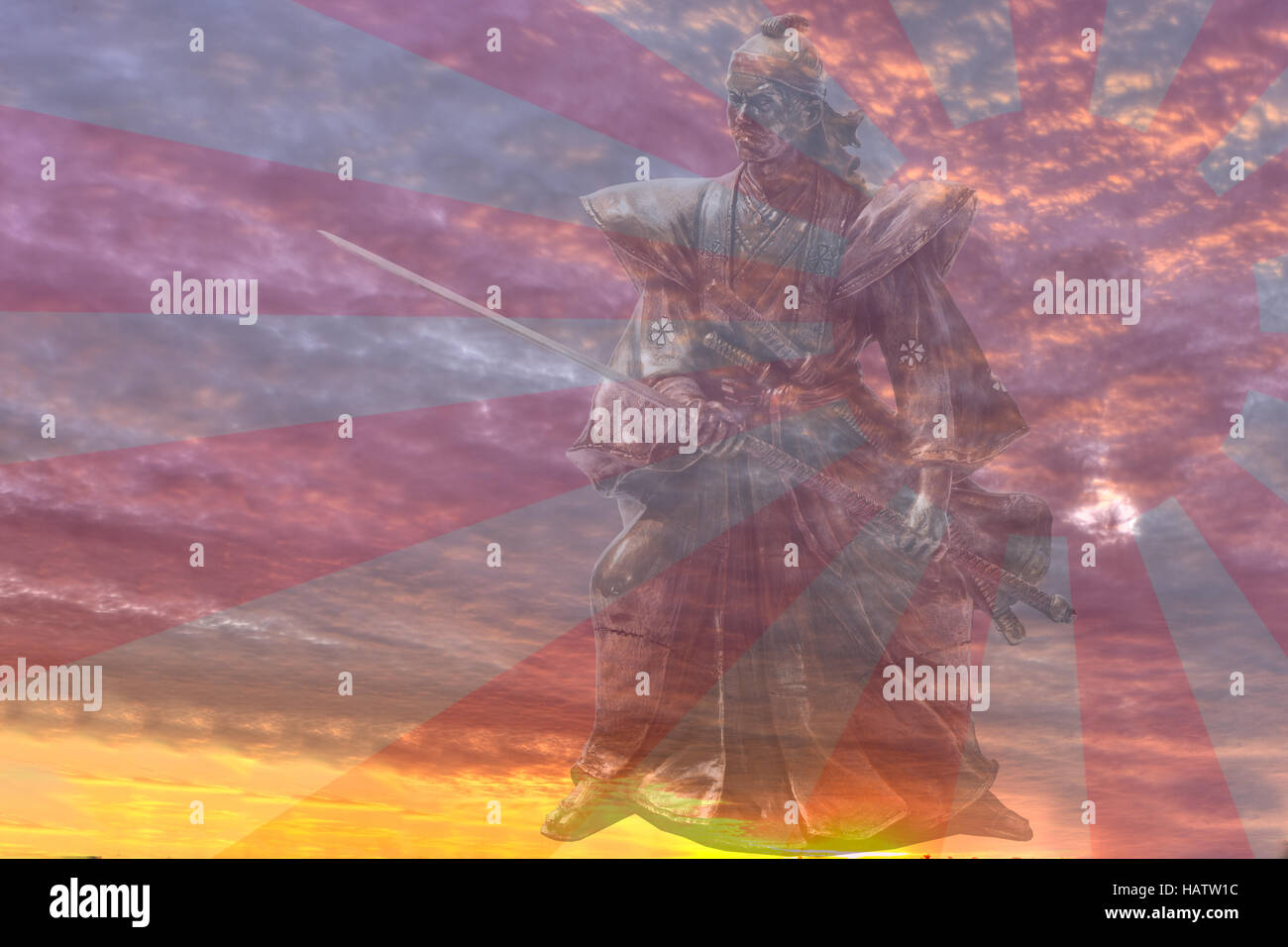 Japanese samurai warrior battle hi-res stock photography and images - Alamy