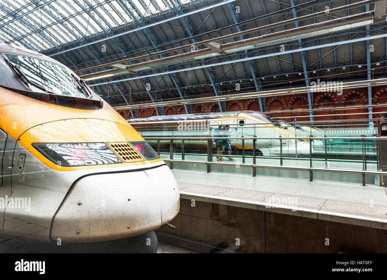 Modern Eurostar train Stock Photo - Alamy