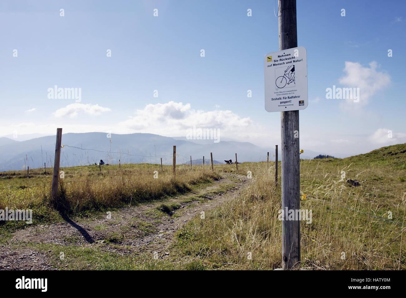 Wanderweg Sign High Resolution Stock Photography and Images - Alamy
