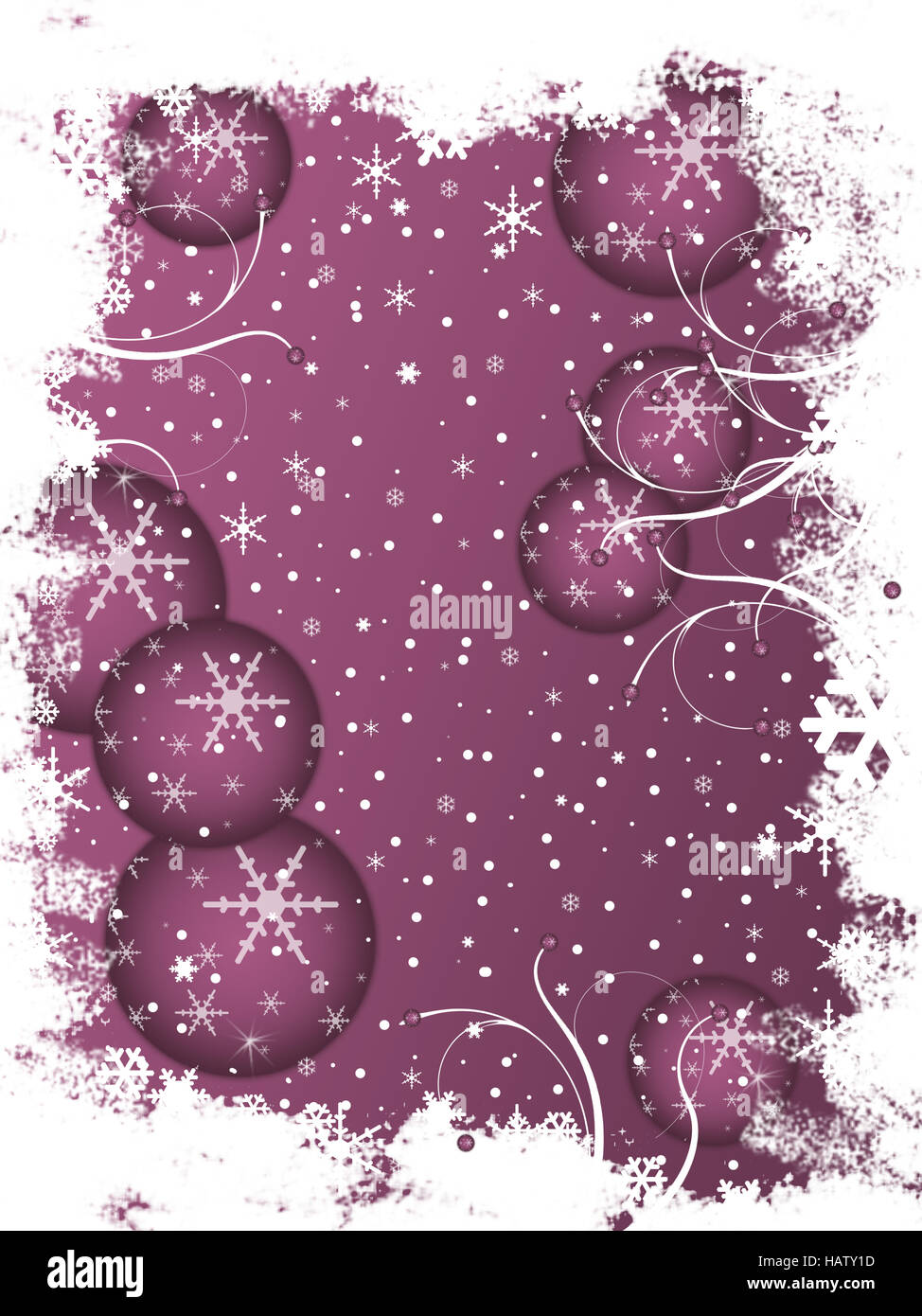 Purple christmas card hi-res stock photography and images - Alamy