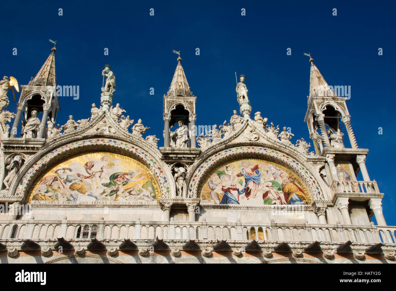 San Marco Basilica church venice Stock Photo - Alamy