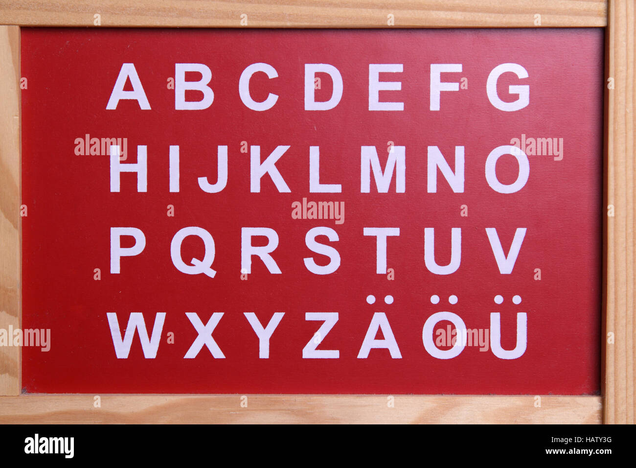 Analphabet hi-res stock photography and images - Alamy