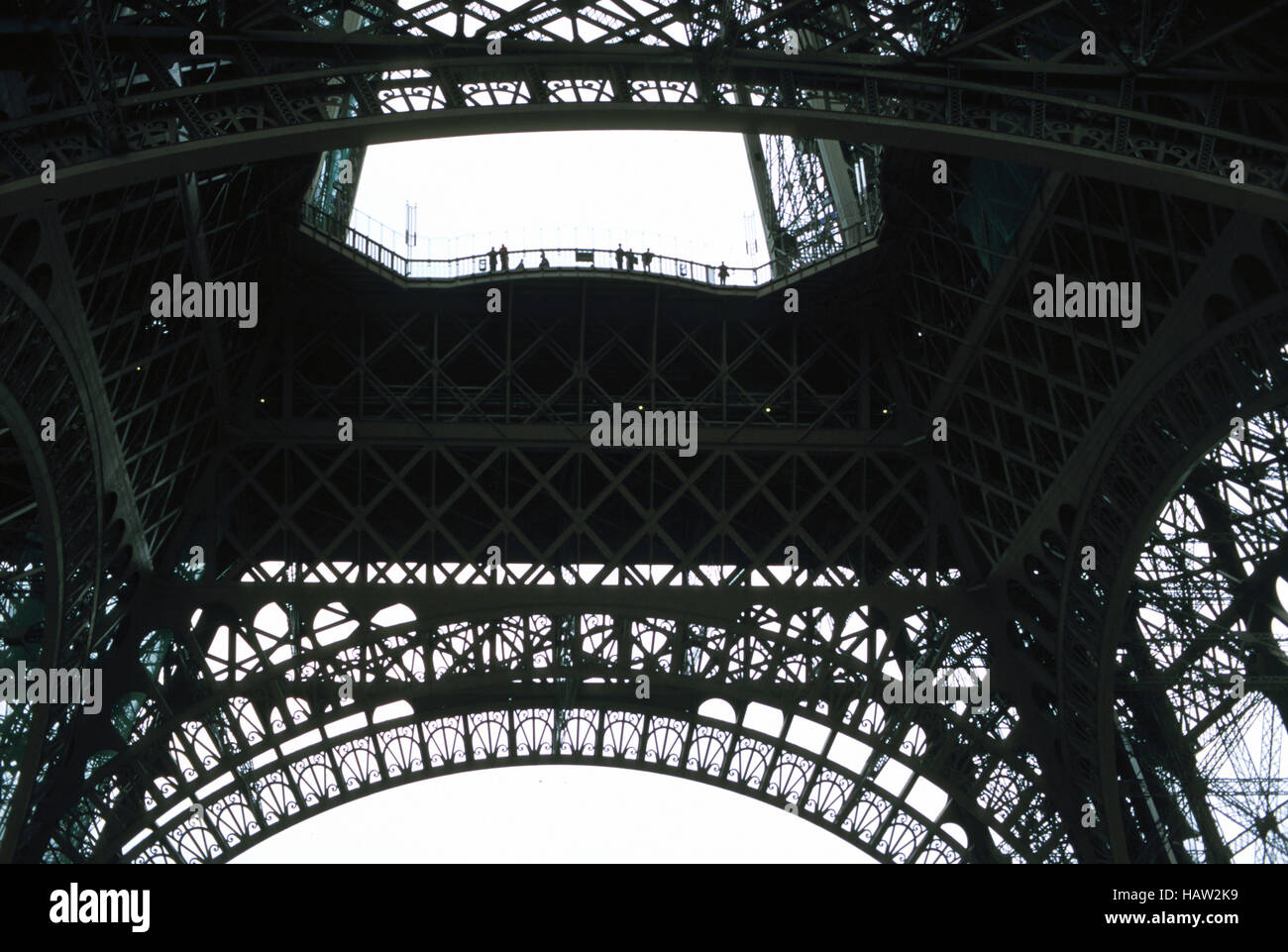 Eiffel Tower detail Stock Photo - Alamy