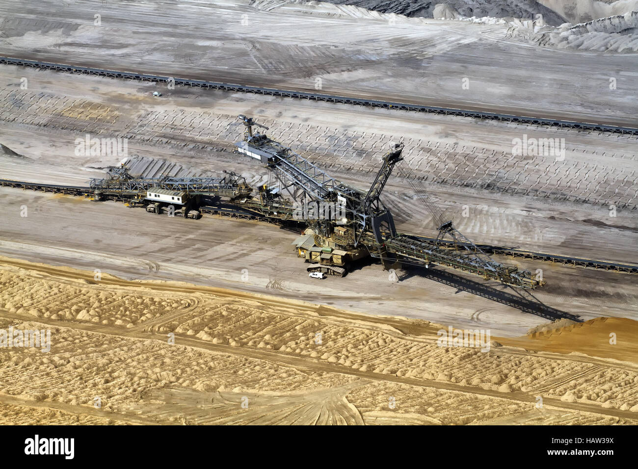 brown coal / open-cast mining Stock Photo - Alamy