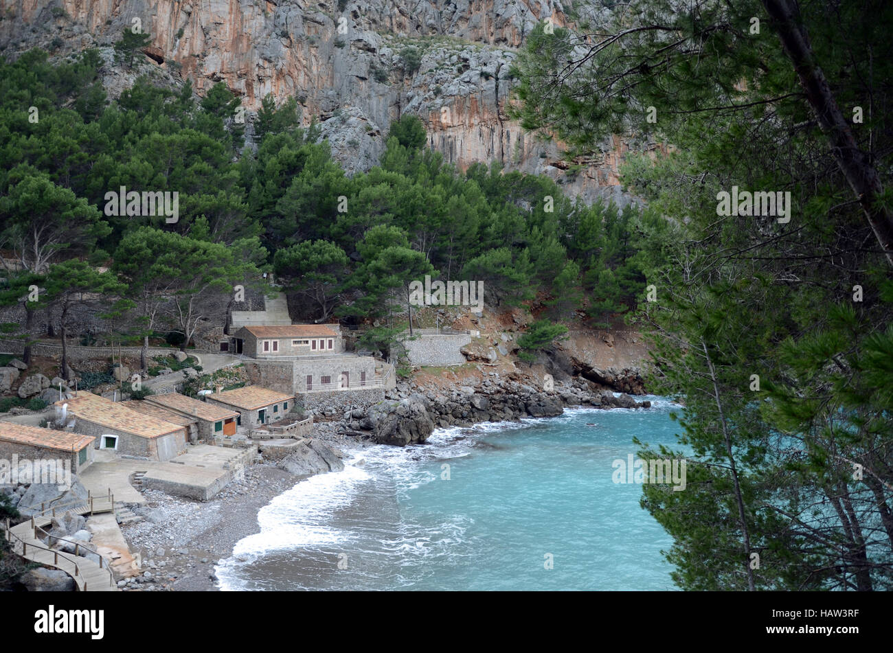 bay of Sa Calobra Stock Photo - Alamy