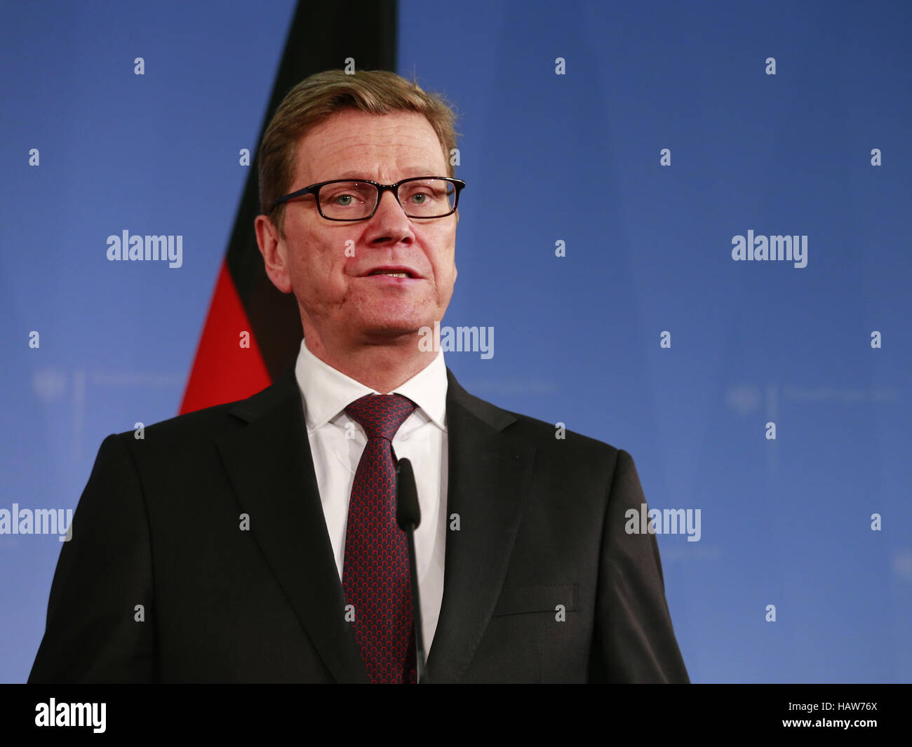 John Kerry meets German FM Westerwelle Stock Photo - Alamy