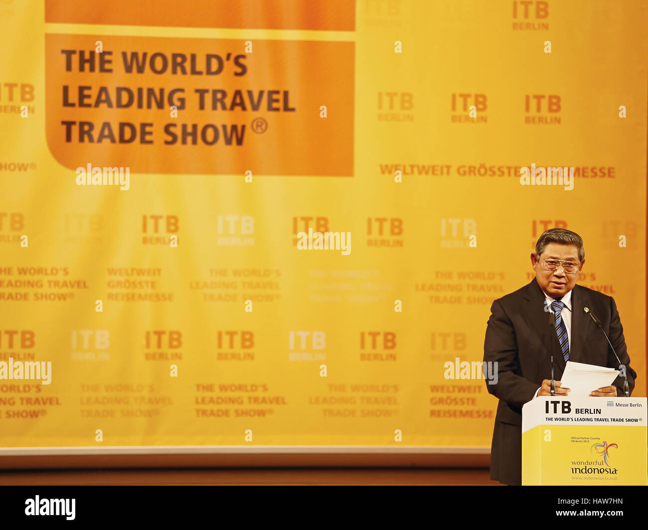 Opening ceremony of ITB 2013 in Berlin Stock Photo - Alamy