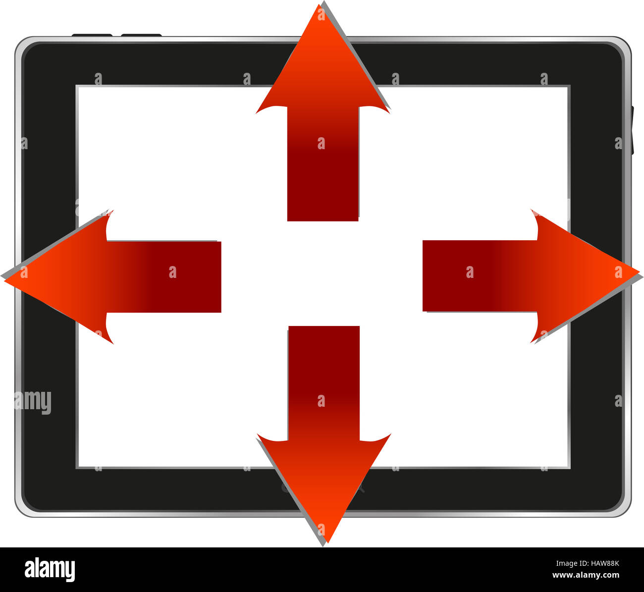 Concept tablet technology data hi-res stock photography and images - Alamy