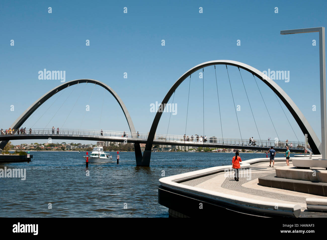 Elizabeth quay bridge hi-res stock photography and images - Alamy