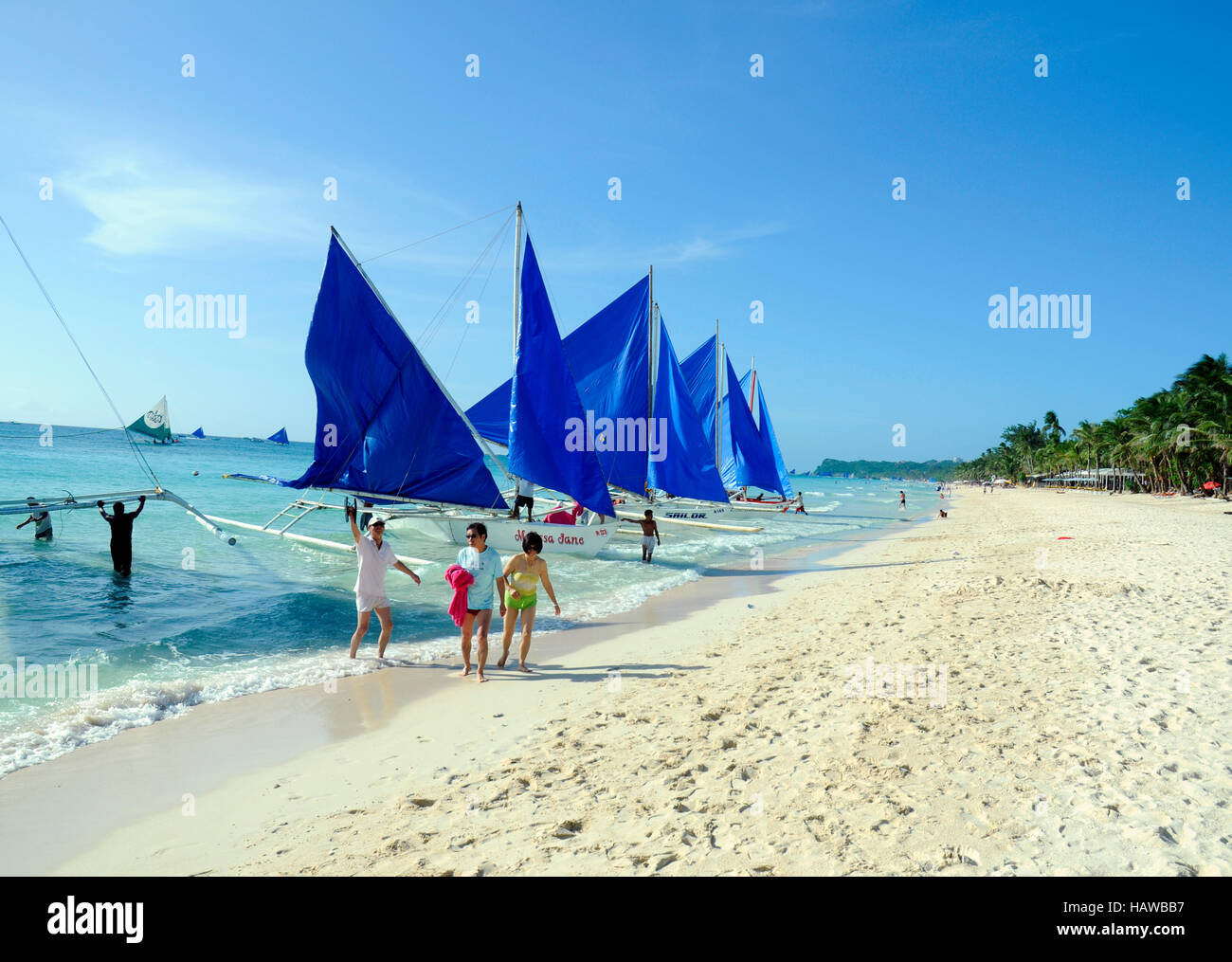 Boracay beach in philippines hi-res stock photography and images - Alamy