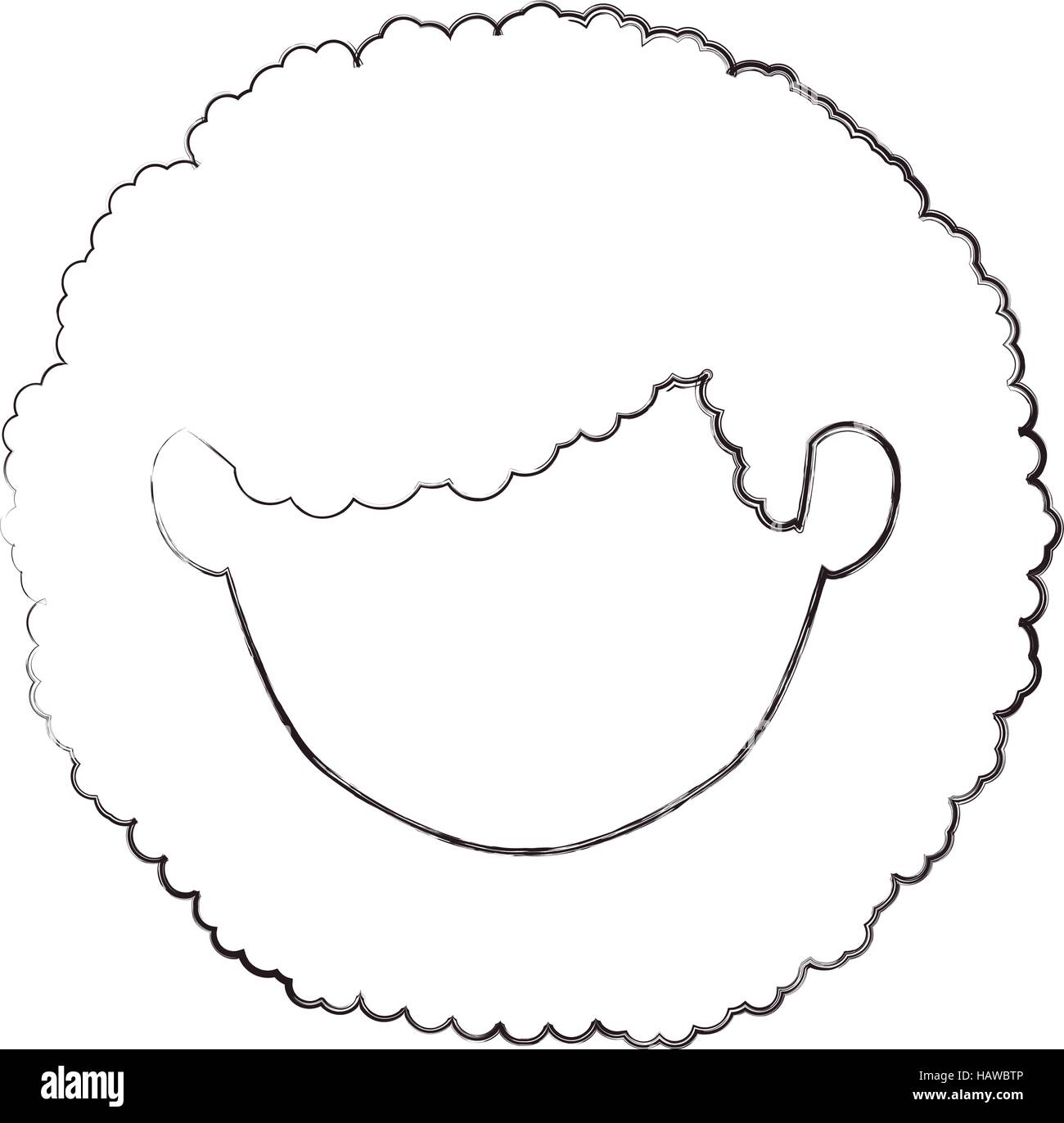 Girl head icon. Female avatar person people and human theme. Isolated ...