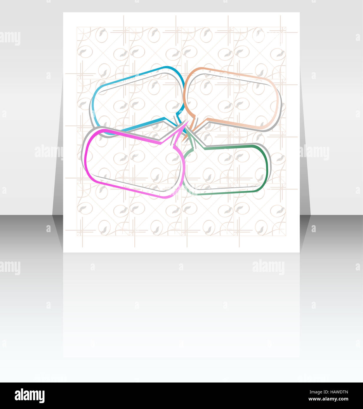 New labels, tag, sticker design element, abstract Stock Photo - Alamy