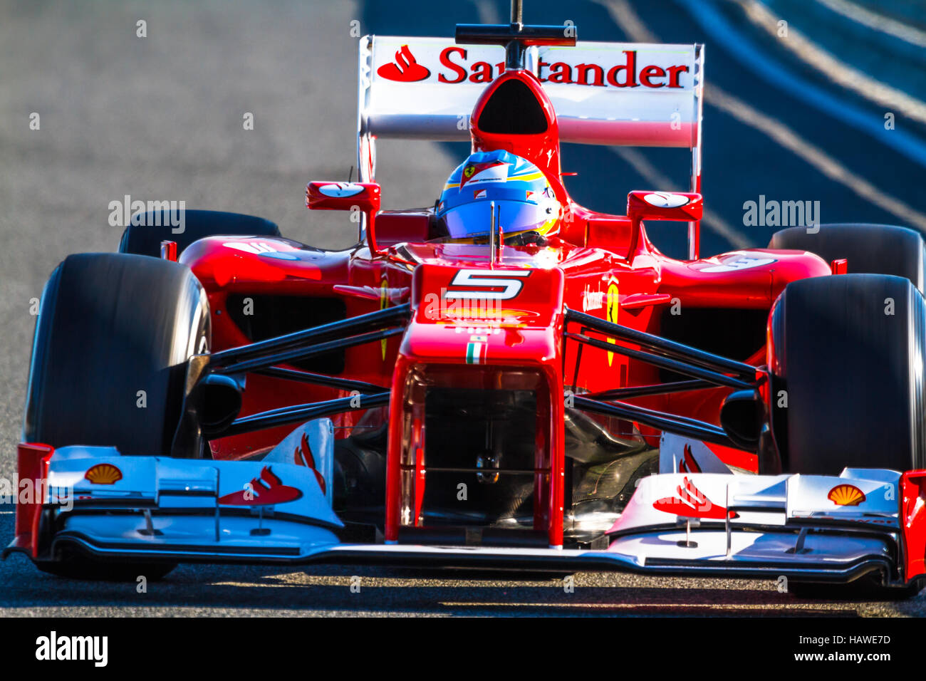 Scuderia Ferrari F1, Fernando Alonso, 2012 Stock Photo - Alamy