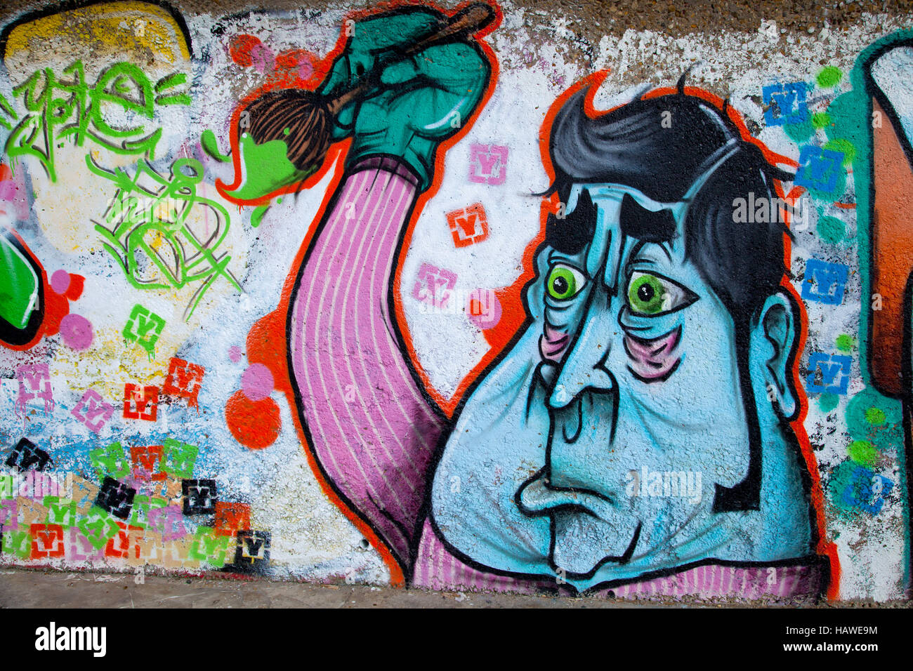 Graffiti letras hi-res stock photography and images - Alamy