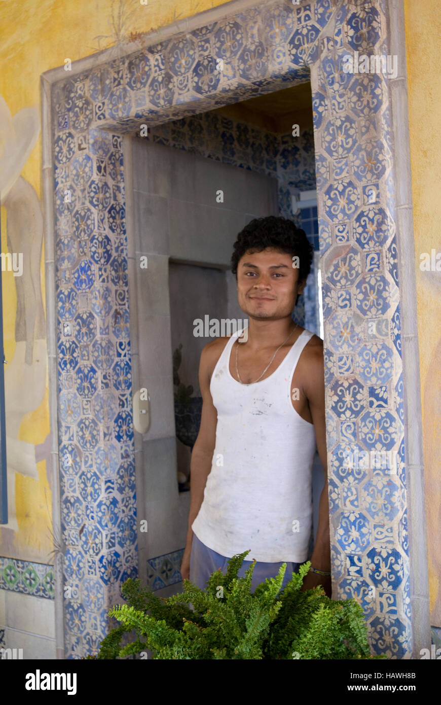 Young Mexican man, Acapulco, Mexico Stock Photo - Alamy