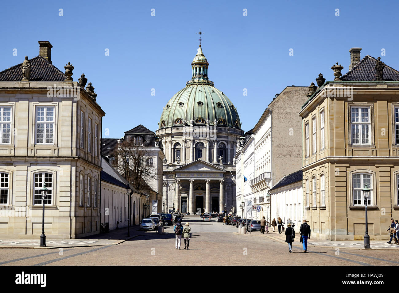 Frederik´s Church in Copenhagen, Denmark Stock Photo - Alamy