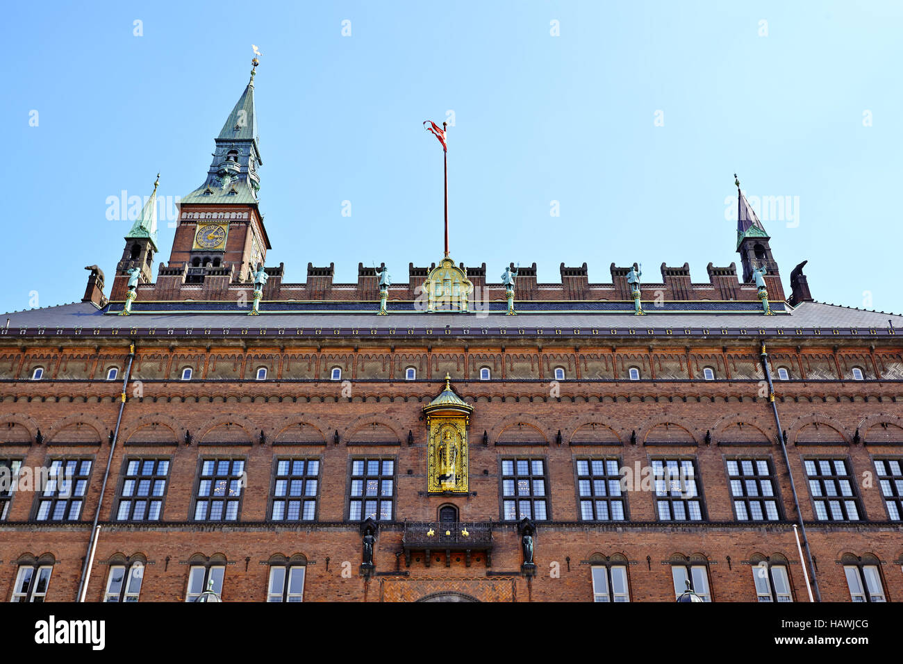 Copenhagen city hall hi-res stock photography and images - Alamy