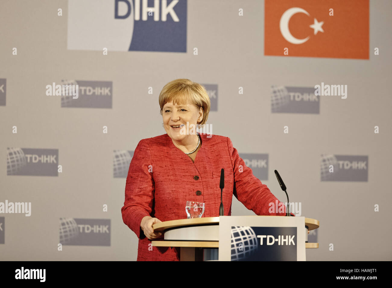 Deutsch Bundeskanzlerin Angela Merkel High Resolution Stock Photography ...