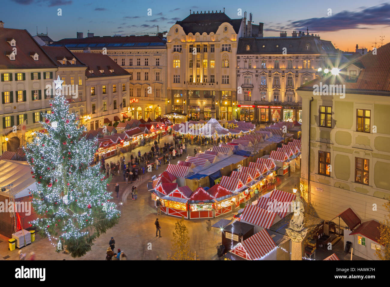 Bratislava old town market square hi-res stock photography and images ...