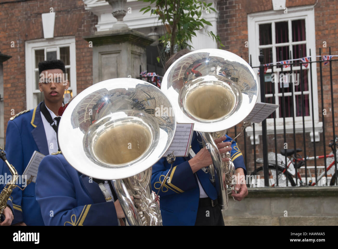 Mock Mayor ceremony and parade in Gloucester,England Stock Photo - Alamy