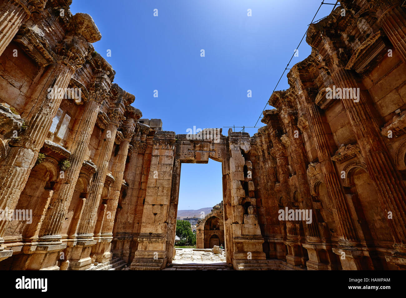 Baalbek Temple Of Bacchus Stock Photos & Baalbek Temple Of Bacchus ...