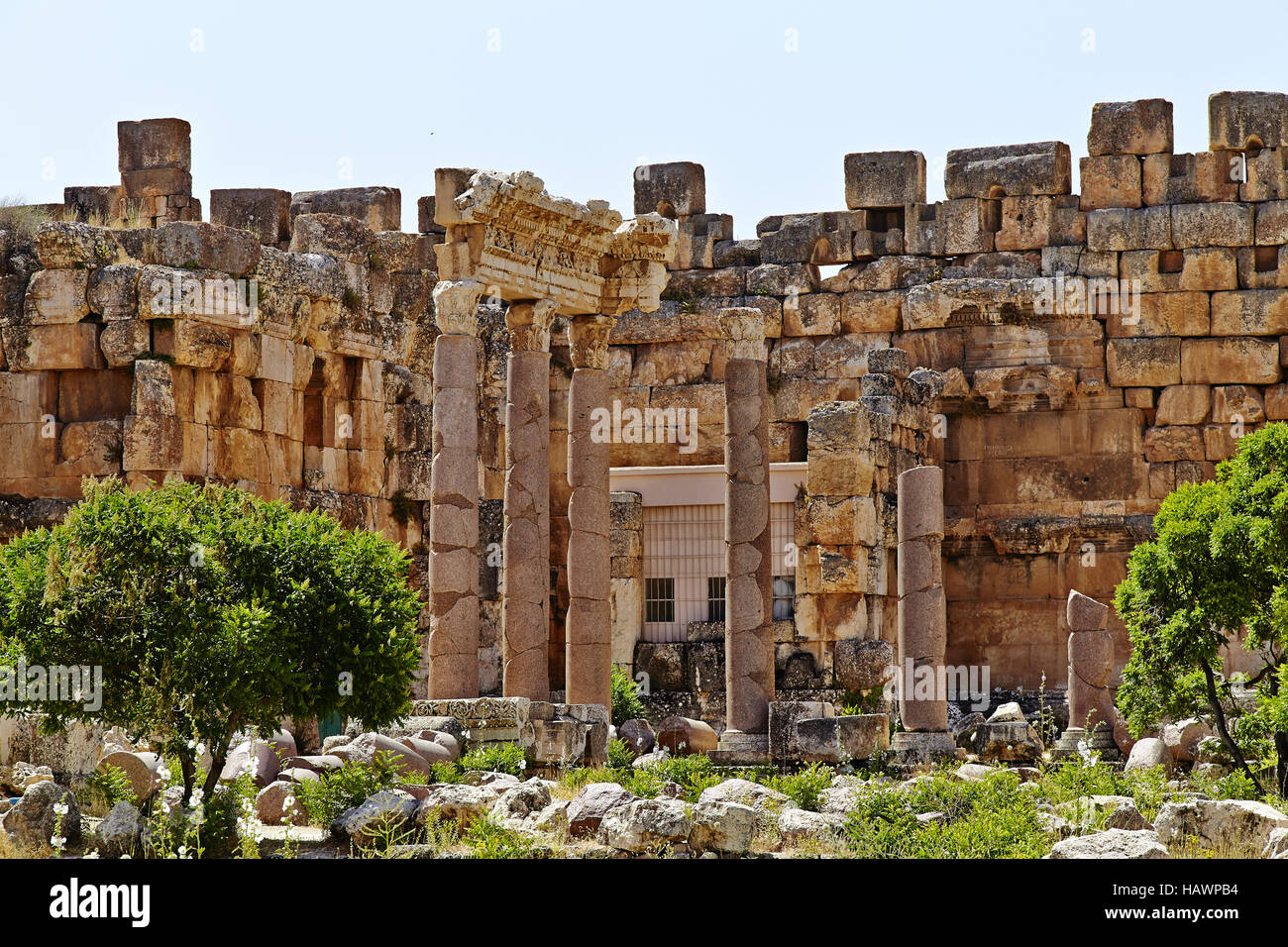 Venus Temple - Baalbek, Lebanon Stock Photo - Alamy