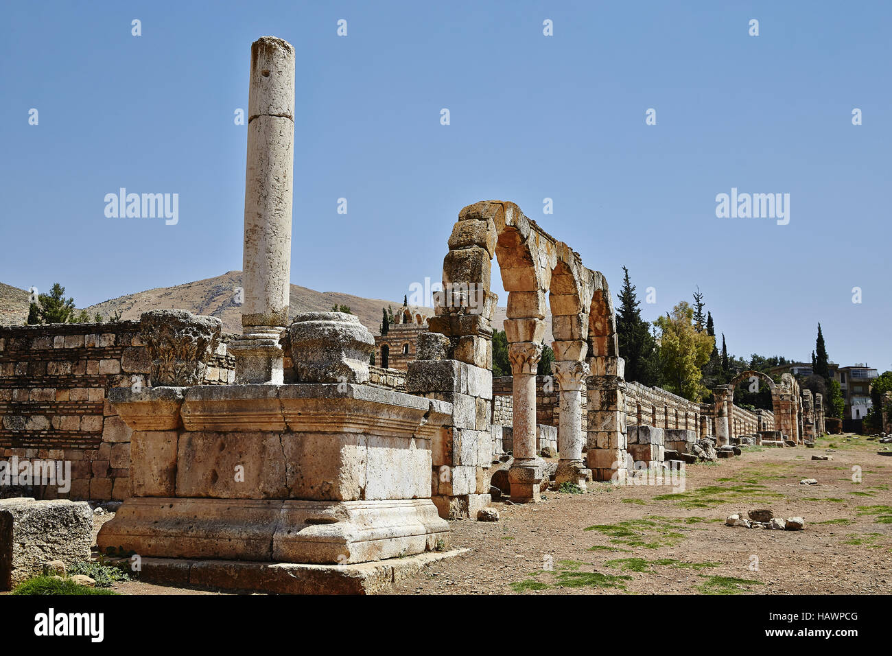 Anjar - Lebanon Stock Photo - Alamy