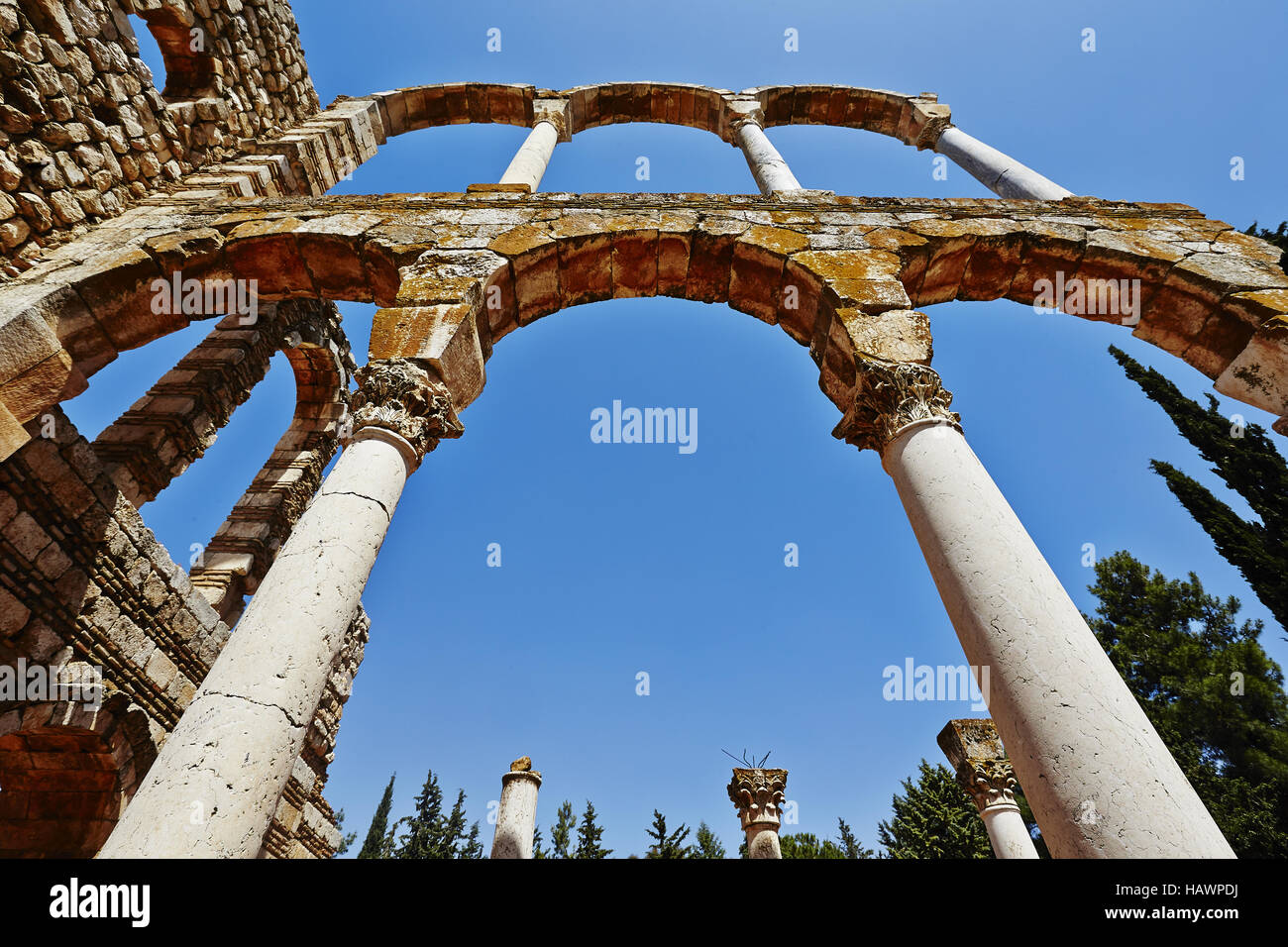 Anjar - Lebanon Stock Photo - Alamy