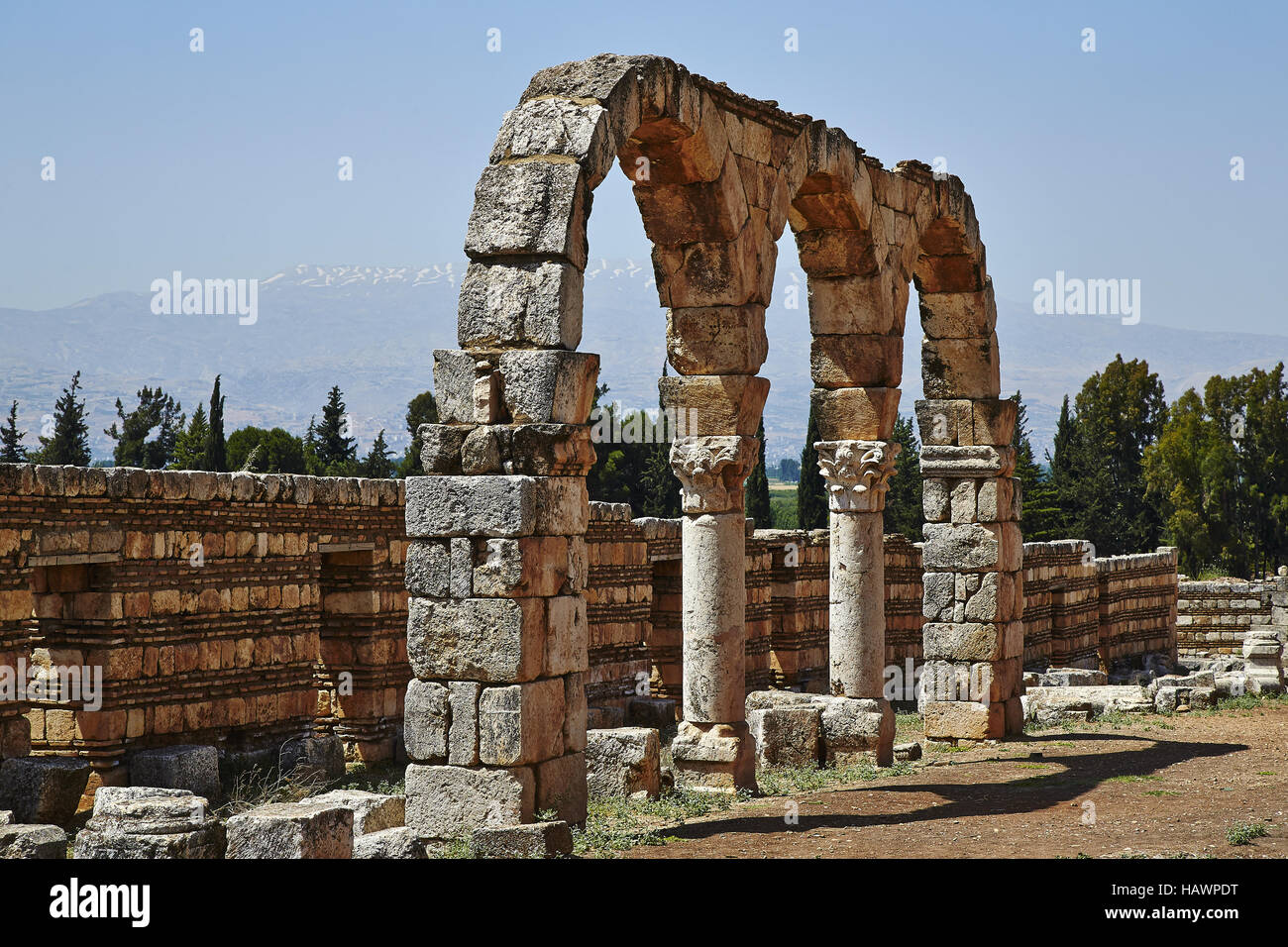 Anjar - Lebanon Stock Photo - Alamy