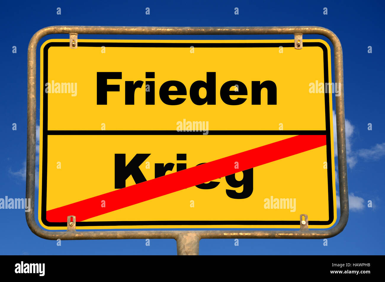 War peace sign hi-res stock photography and images - Alamy