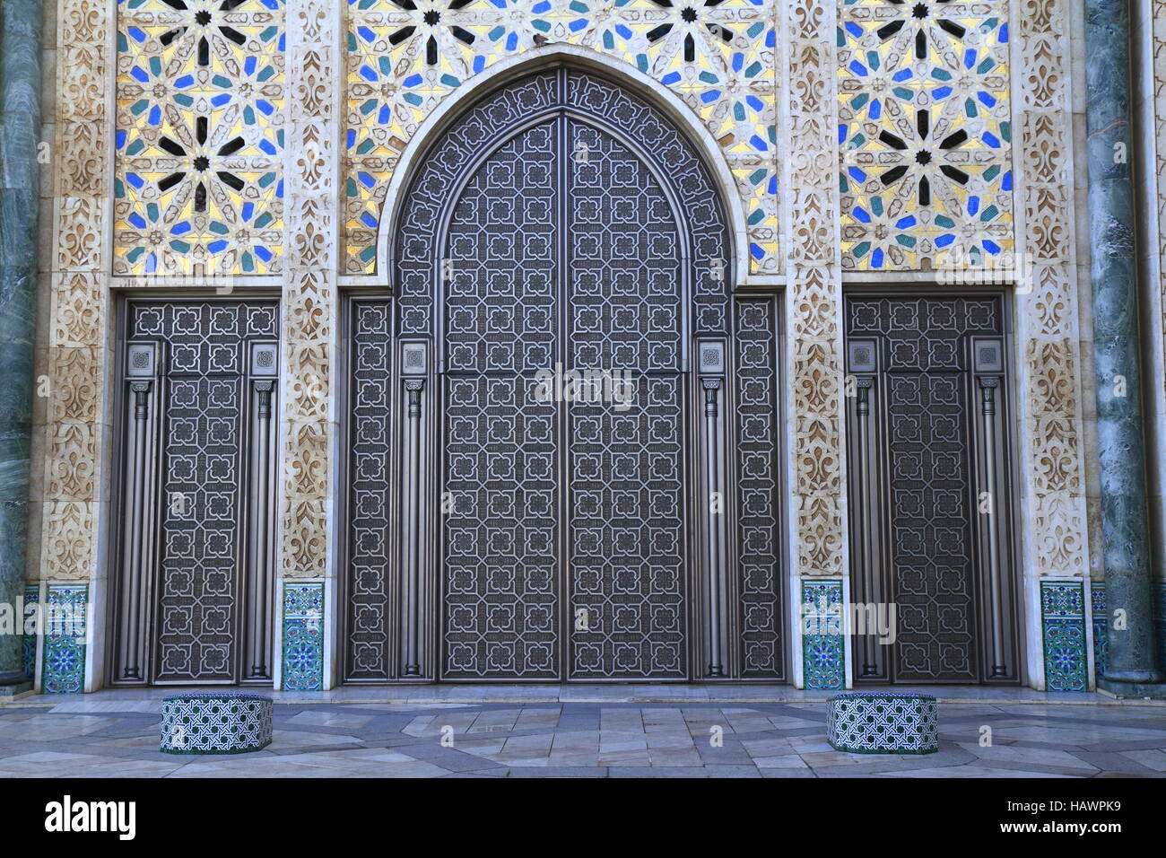 Hassan II Mosque Stock Photo - Alamy