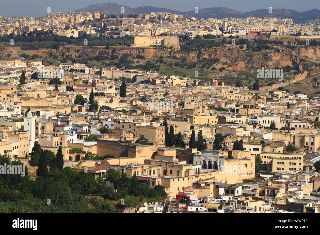 Fes panorama hi-res stock photography and images - Alamy
