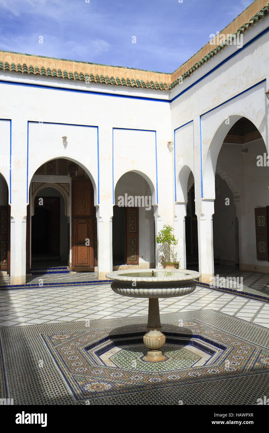 Bahia palace pillar hi-res stock photography and images - Alamy