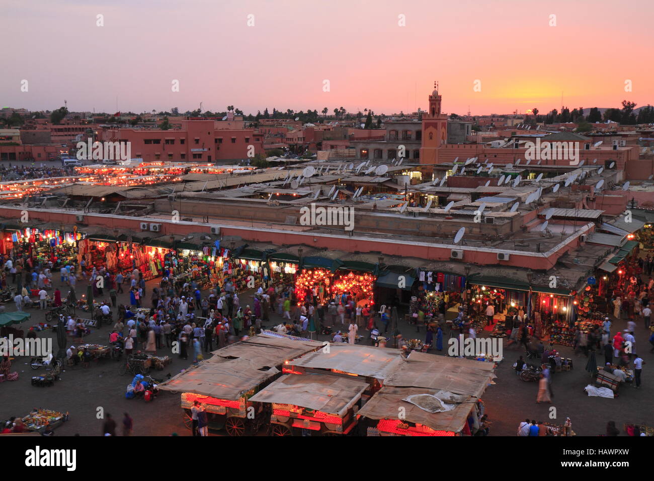 Jamaa el Fna Stock Photo - Alamy