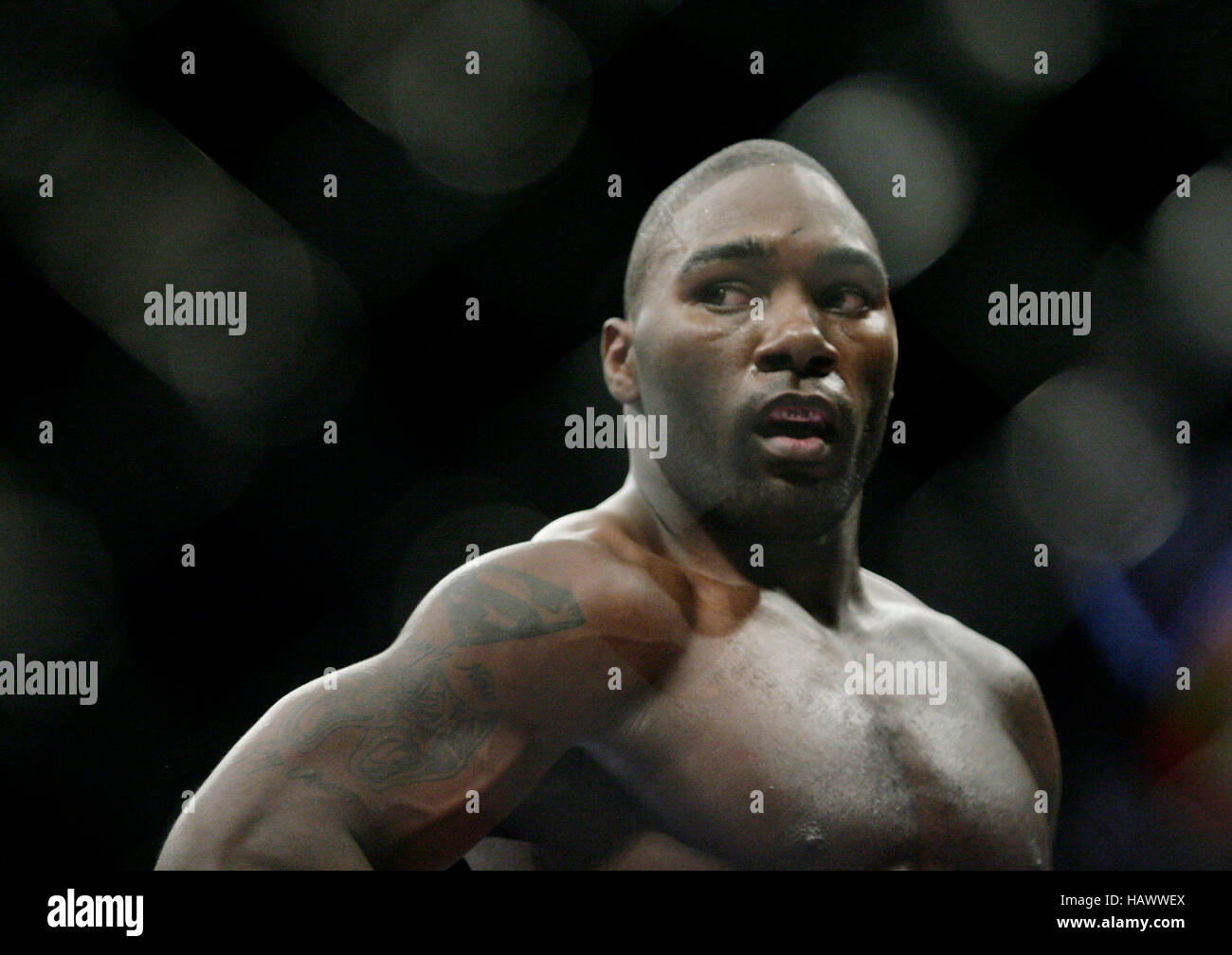 Anthony Johnson at UFC 106 at the Mandalay Events Center on November 21 ...