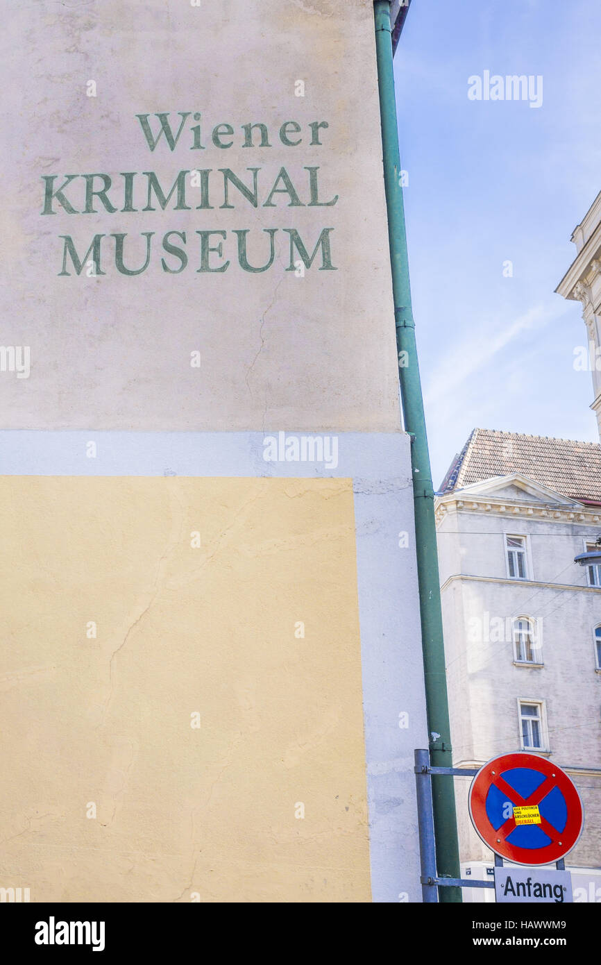 crime museum, vienna Stock Photo - Alamy