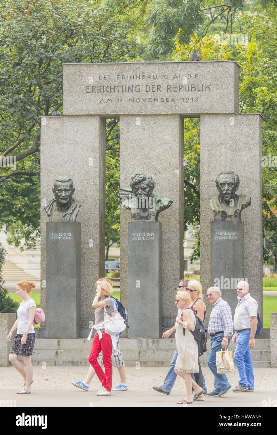 monument, foundation republic german-austria Stock Photo - Alamy