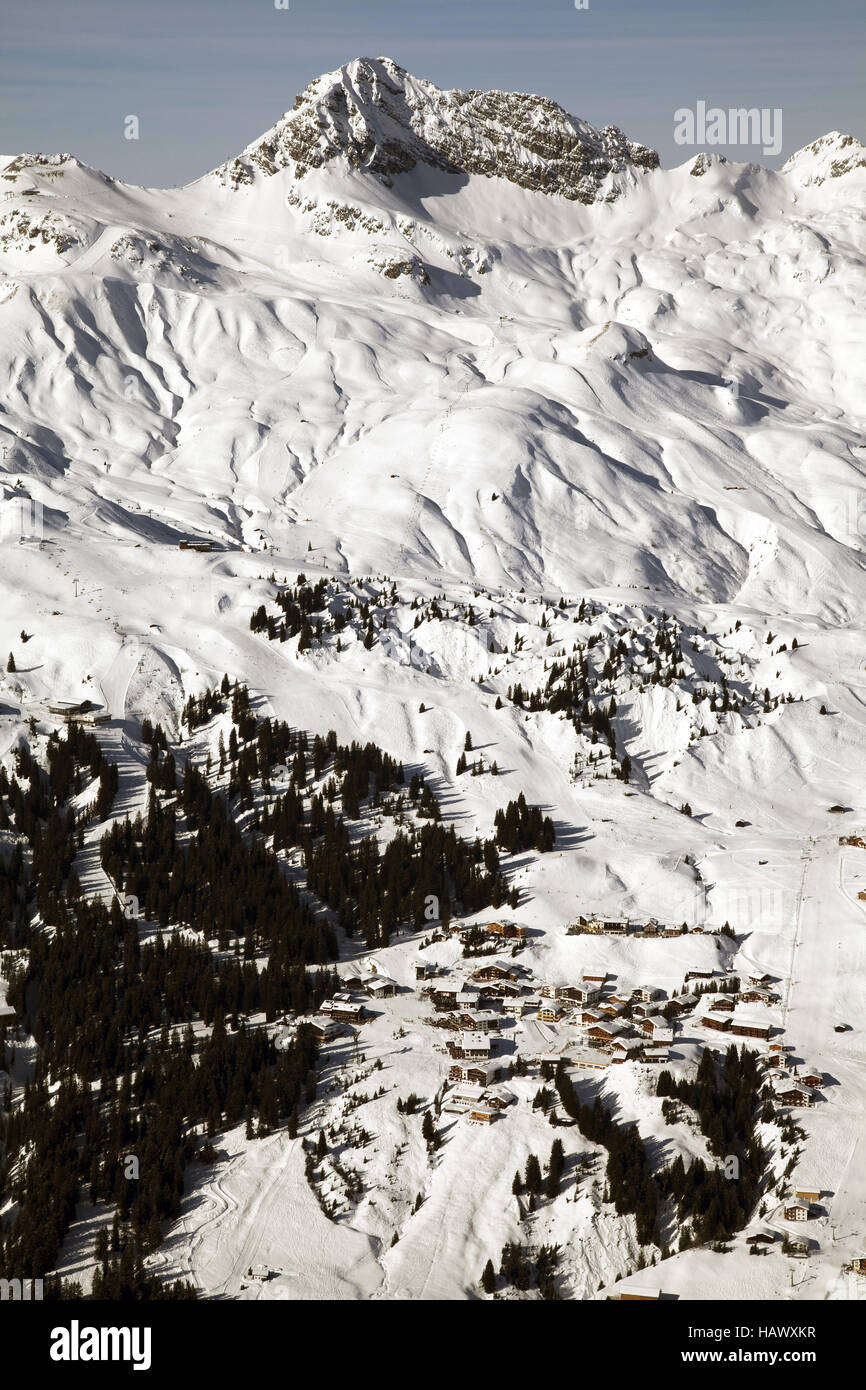 Lech at the Arlberg Stock Photo - Alamy