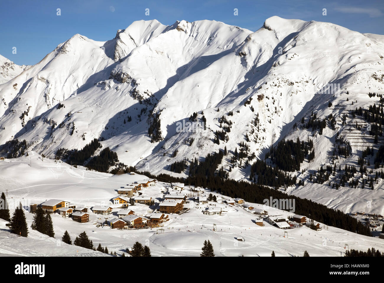 Skigebiet lech hi-res stock photography and images - Alamy