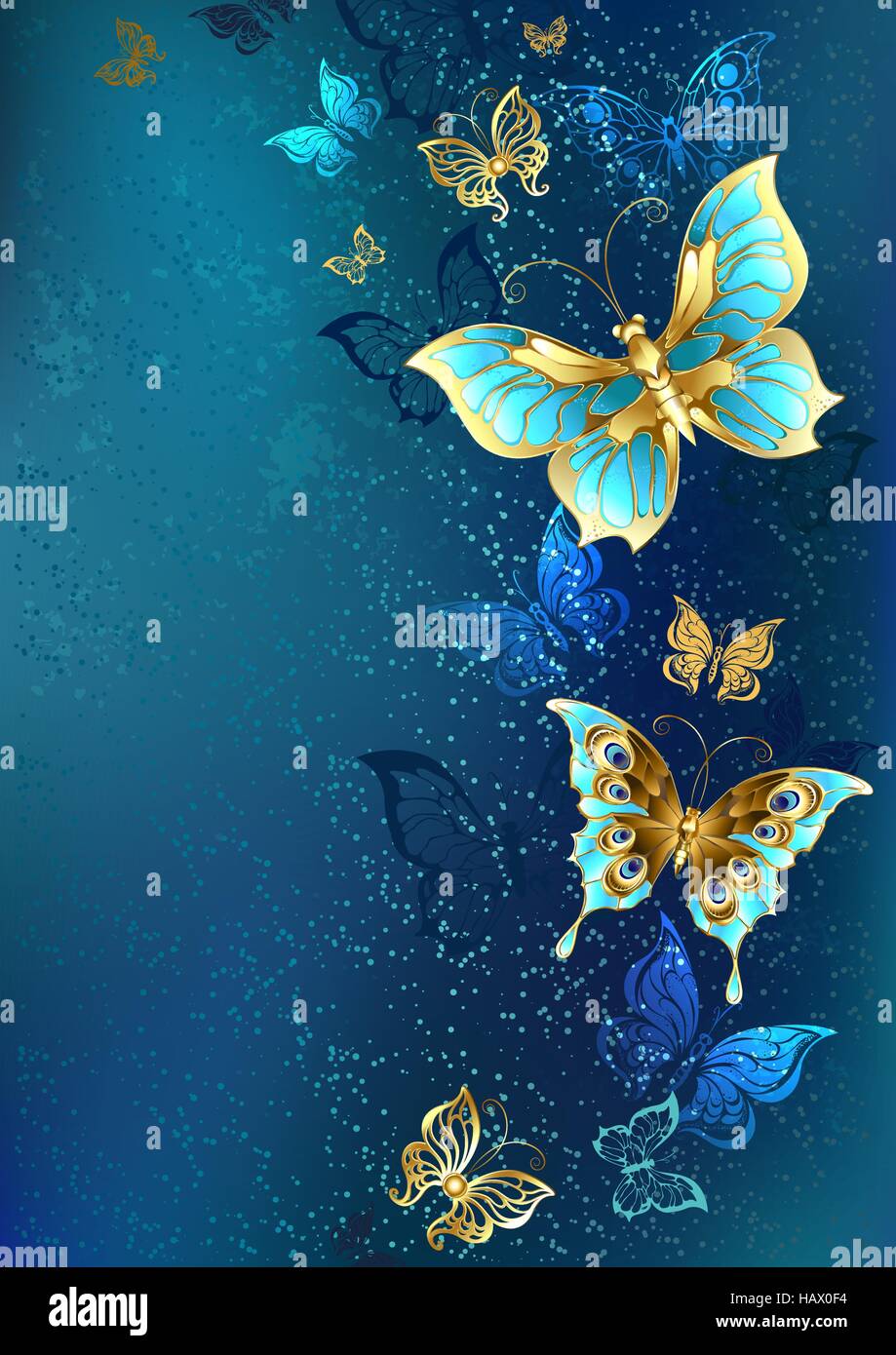 Ornate golden design on Stock Vector Images - Alamy