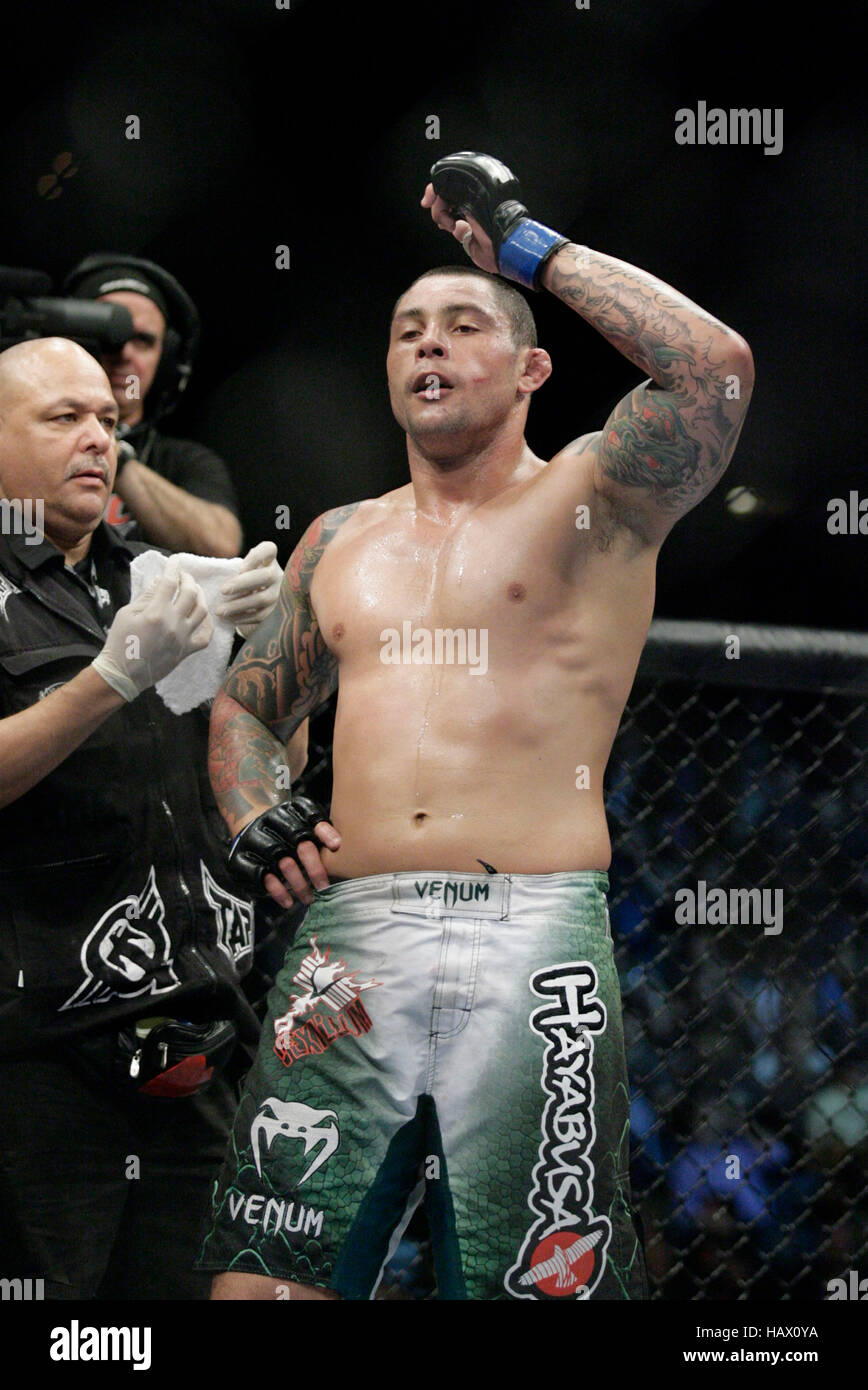 Thiago Silva during UFC 108 at the MGM Grand Garden Arena on January 2 ...