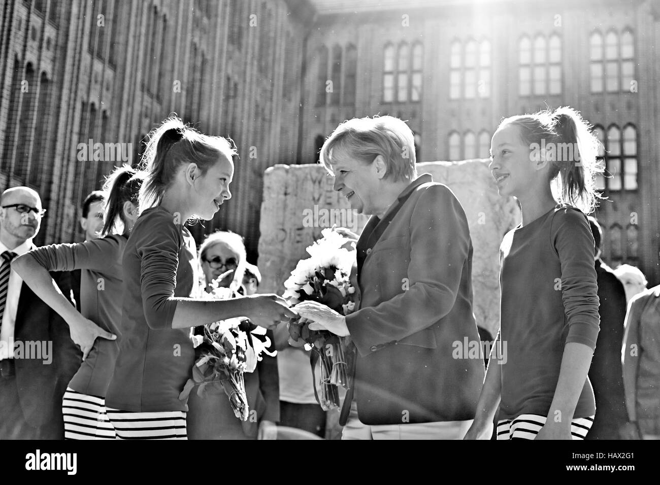 Angela merkel Black and White Stock Photos & Images - Alamy