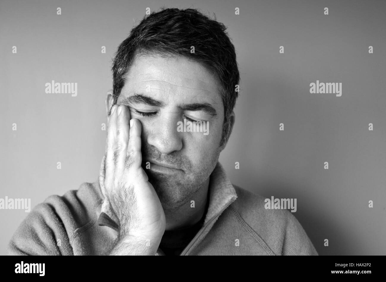 Sad Middle Age Man High Resolution Stock Photography and Images - Alamy