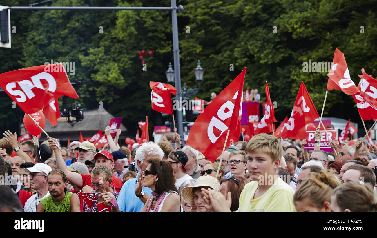 SPD Celebrates its 150 Years in Berlin Stock Photo - Alamy