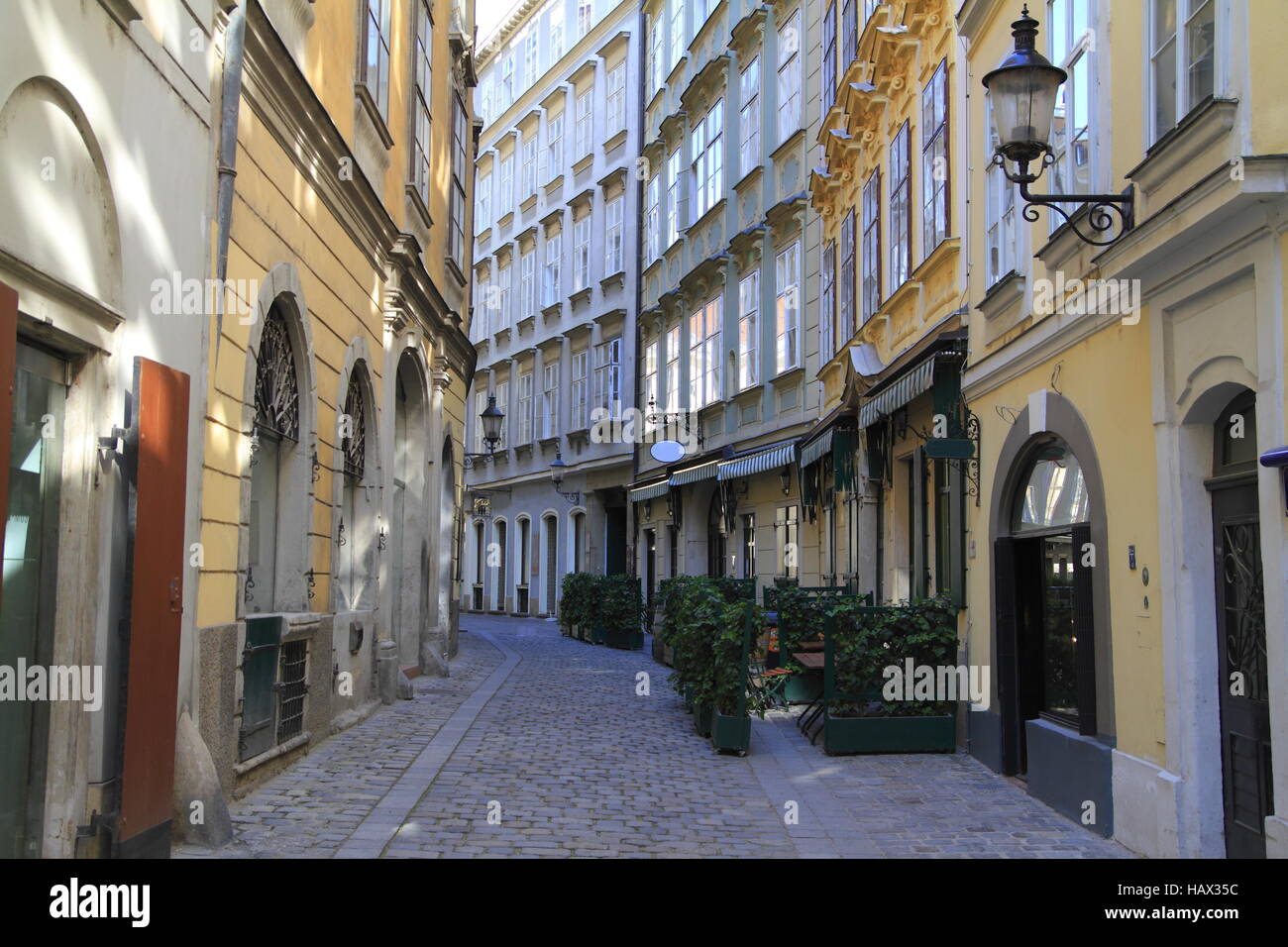 Street in Vienna Stock Photo - Alamy