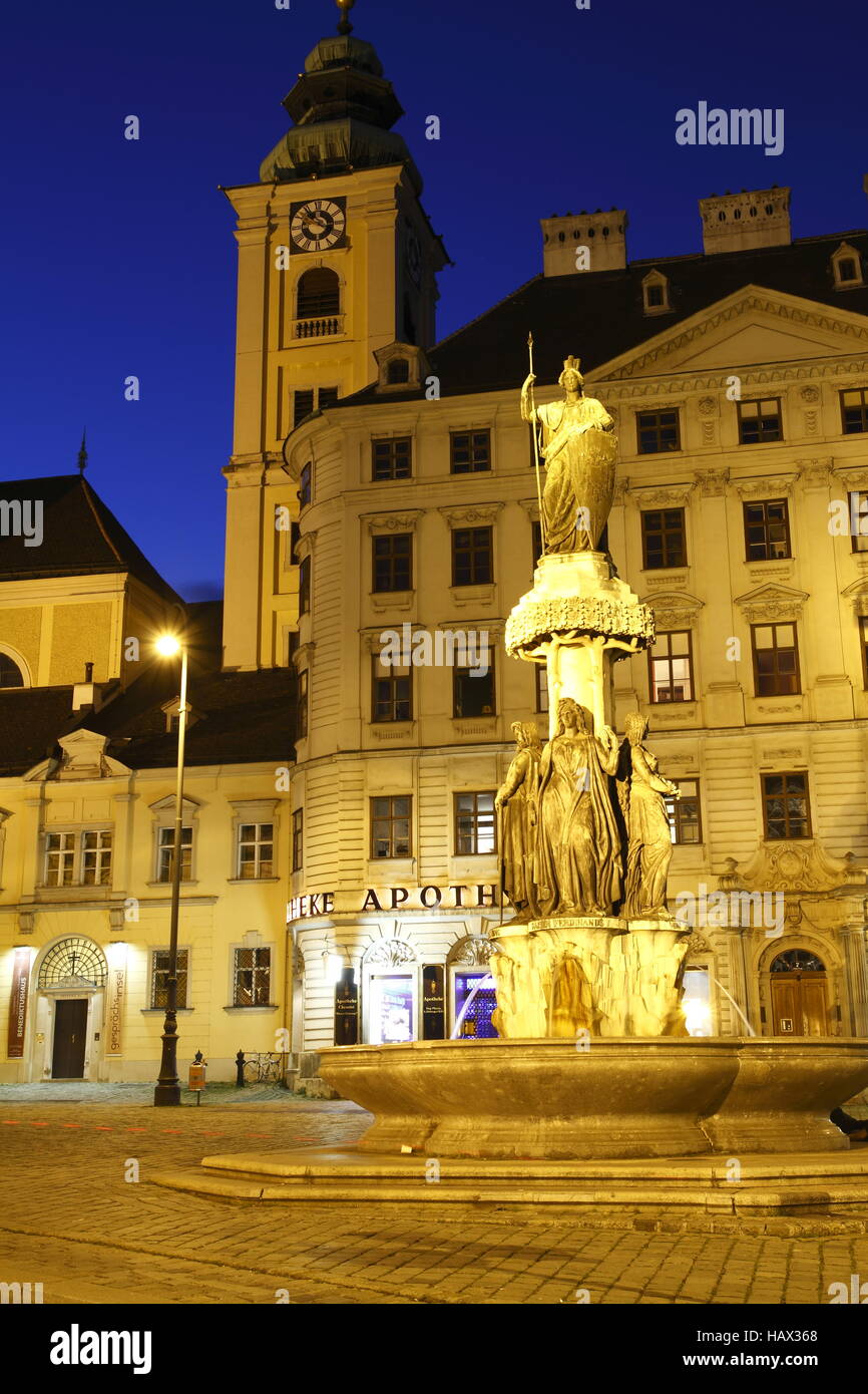 Street in Vienna Stock Photo - Alamy