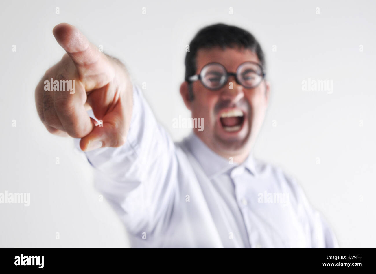 Man Yelling Office High Resolution Stock Photography and Images - Alamy