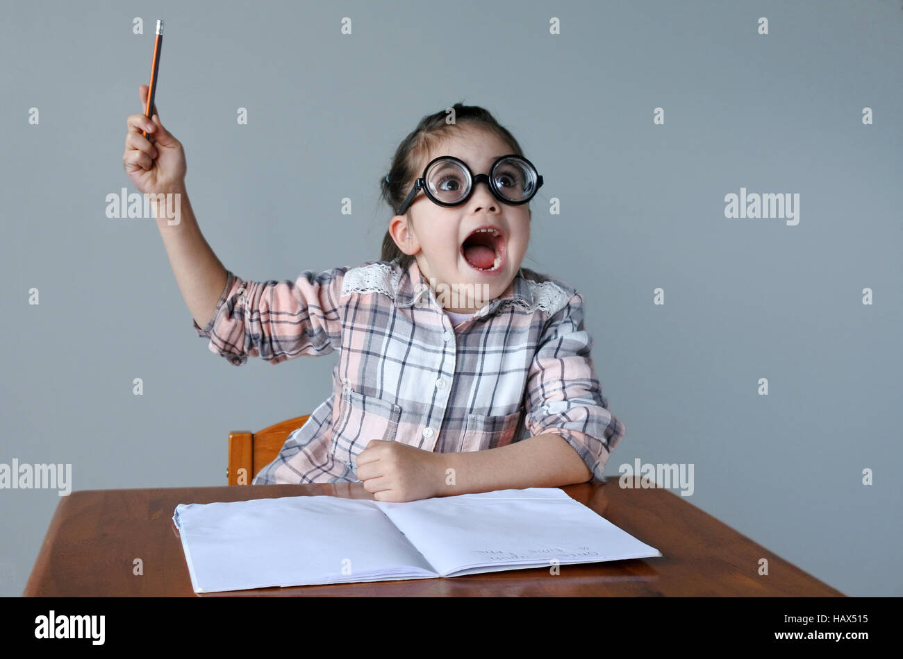 Nerdy Kid High Resolution Stock Photography and Images - Alamy