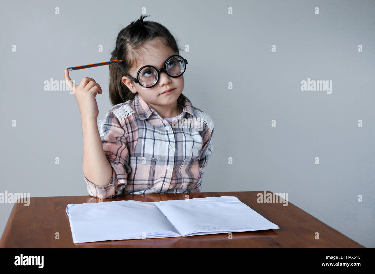 Nerdy Kid High Resolution Stock Photography and Images - Alamy