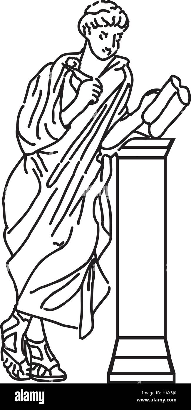 Painting ancient rome Stock Vector Images - Alamy